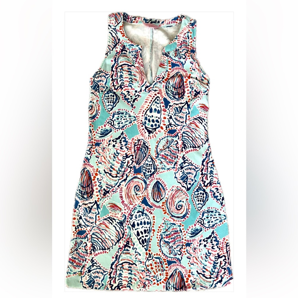 Lilly Pulitzer Estrada Shell Me About It Dress - Gem